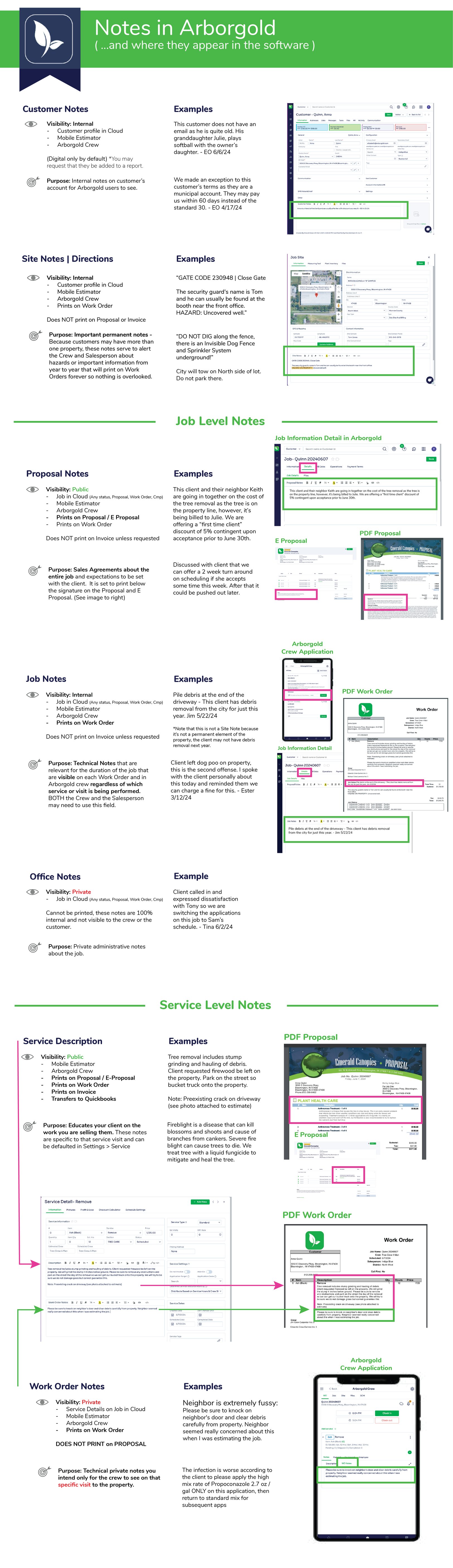 Infographic: Notes in Arborgold