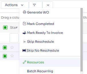 How to Assign Employees in the Work Scheduler in Batch