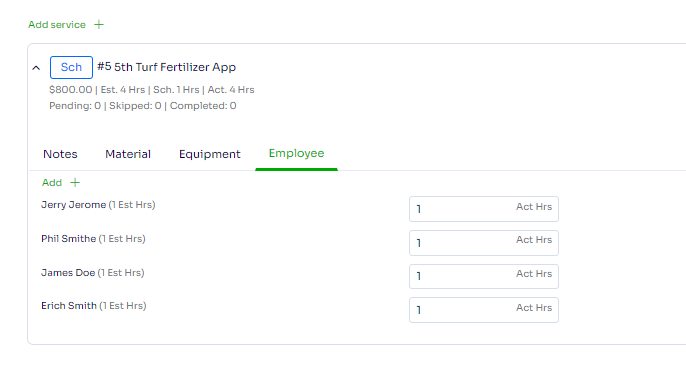 How to Assign Employees in the Work Scheduler in Batch