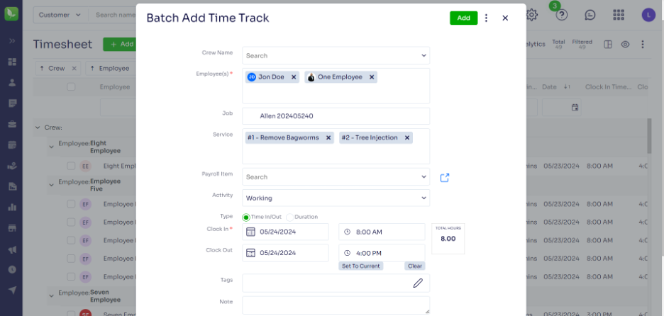 Arborgold Weekly Release Version_8.2.11